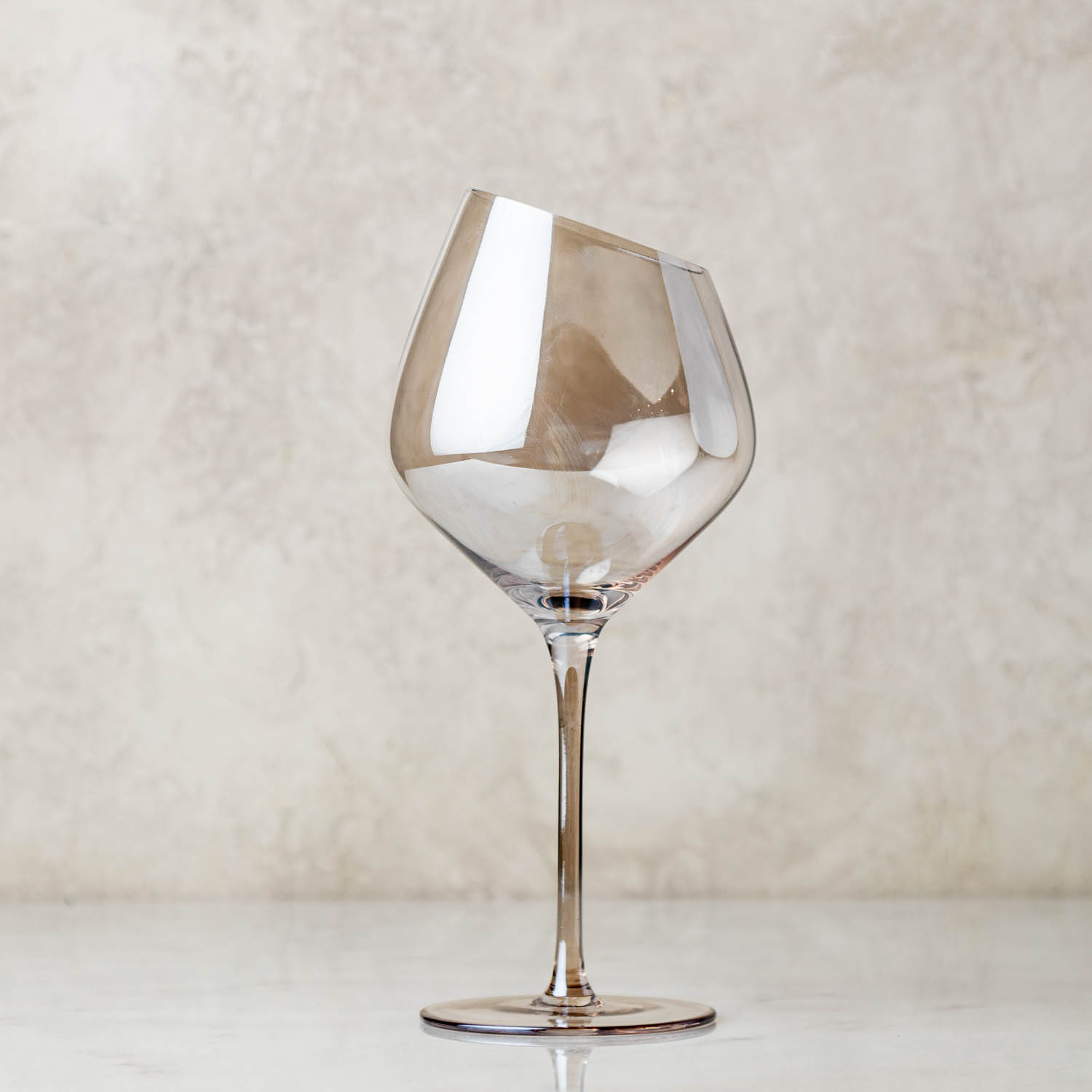 Coopers Hawk Winery And Restaurants Slant Smoke Stemmed Wine Glass